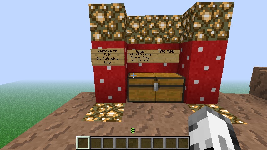 St. Patrick's Day Map Minecraft Project