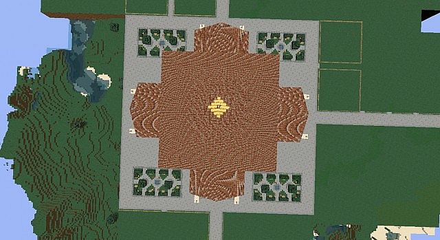 Beautiful spawn! New serwer map !! Enjoy it ! Minecraft Map