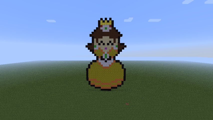 (Mario) Daisy Pixel Minecraft Map