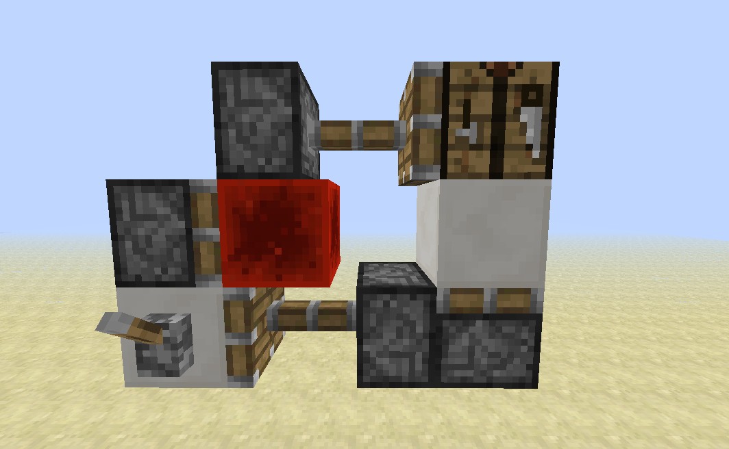 Compact Tileable Hidden Workbench [Tutorial] (1.5) Minecraft Map