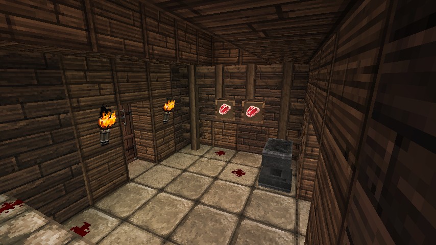 średniowieczna rzeźnia / the medieval slaughterhouse Minecraft Map