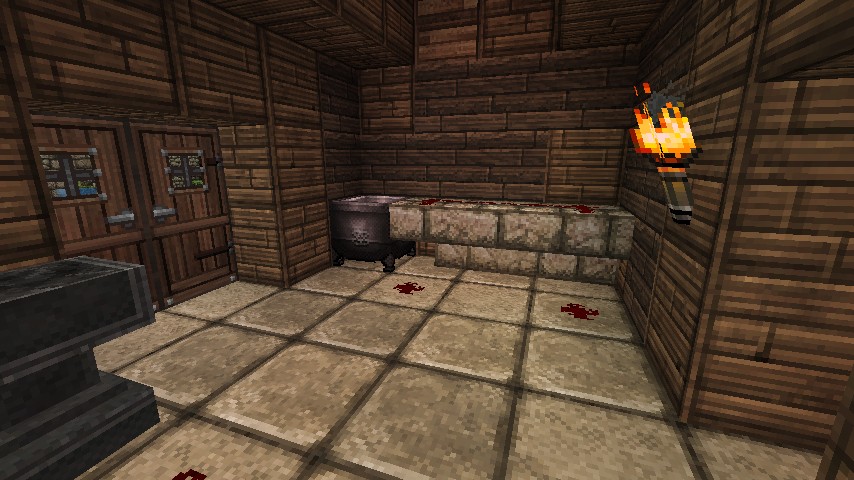 średniowieczna rzeźnia / the medieval slaughterhouse Minecraft Map
