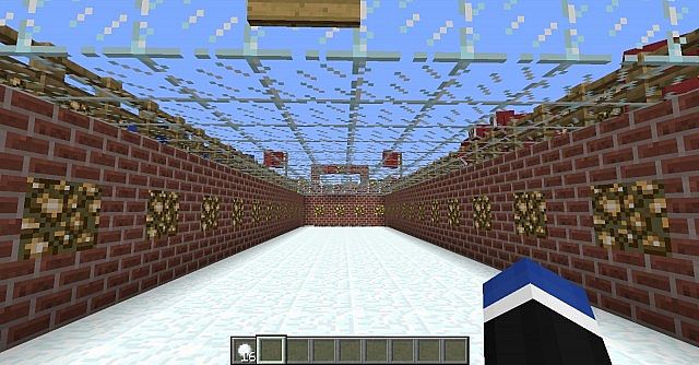 Snowball Fight Arena Minecraft Map