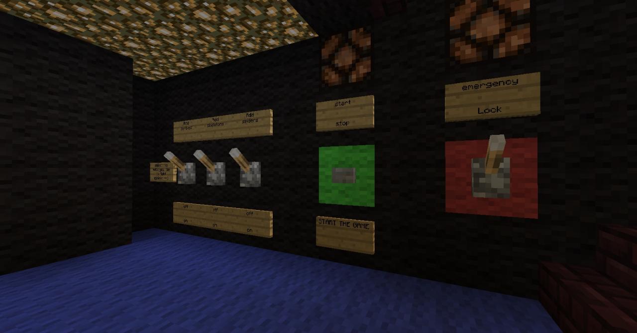 The PvP And PvE Training facility by Frozen1500 Minecraft Map