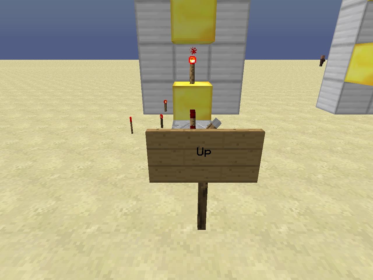 Redstone Signal Up-Down [Easy] [Compact] Minecraft Map
