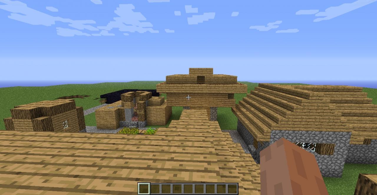Murder Frame In The Village Minecraft Map