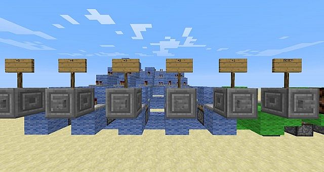Easy calculator/counter Minecraft Map