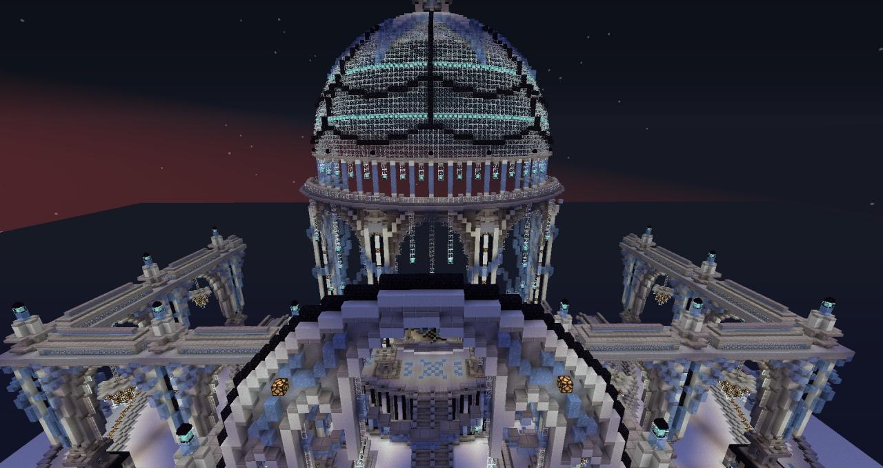 Ice Spawn Minecraft Map