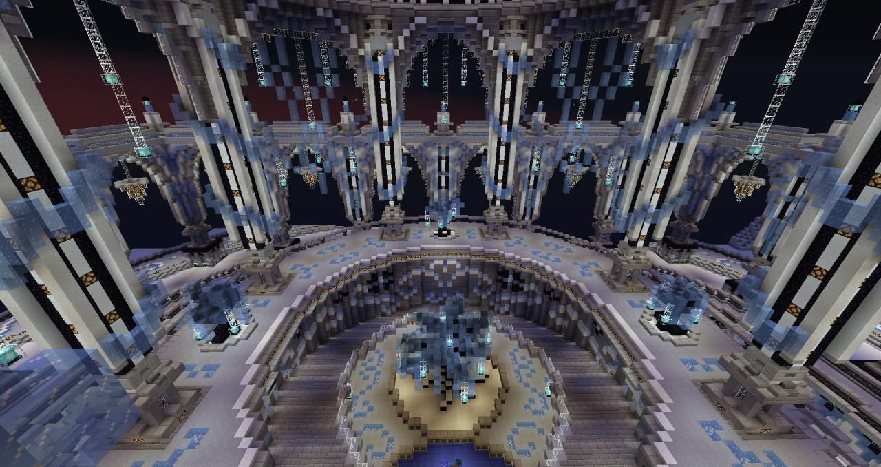 Ice Spawn Minecraft Map