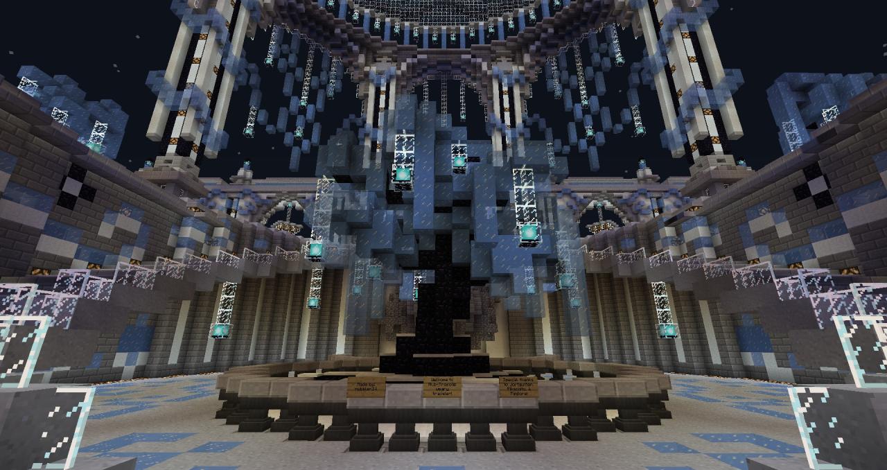 Ice Spawn Minecraft Map