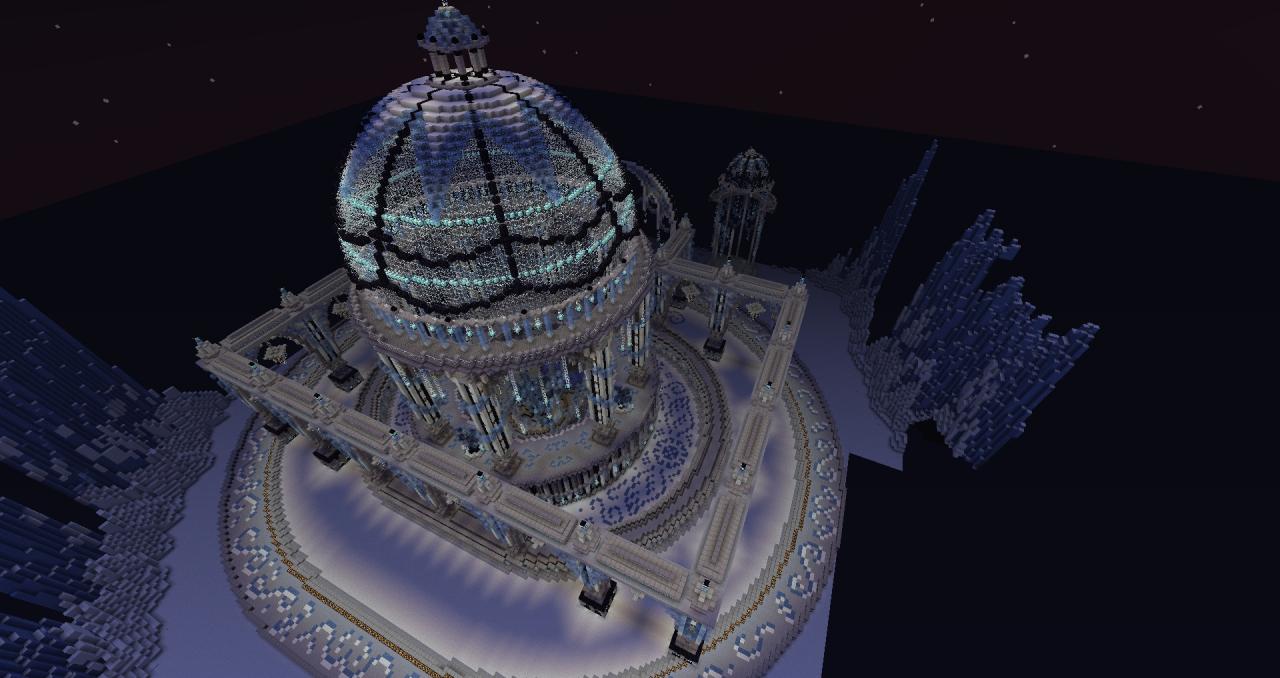 Ice Spawn Minecraft Map