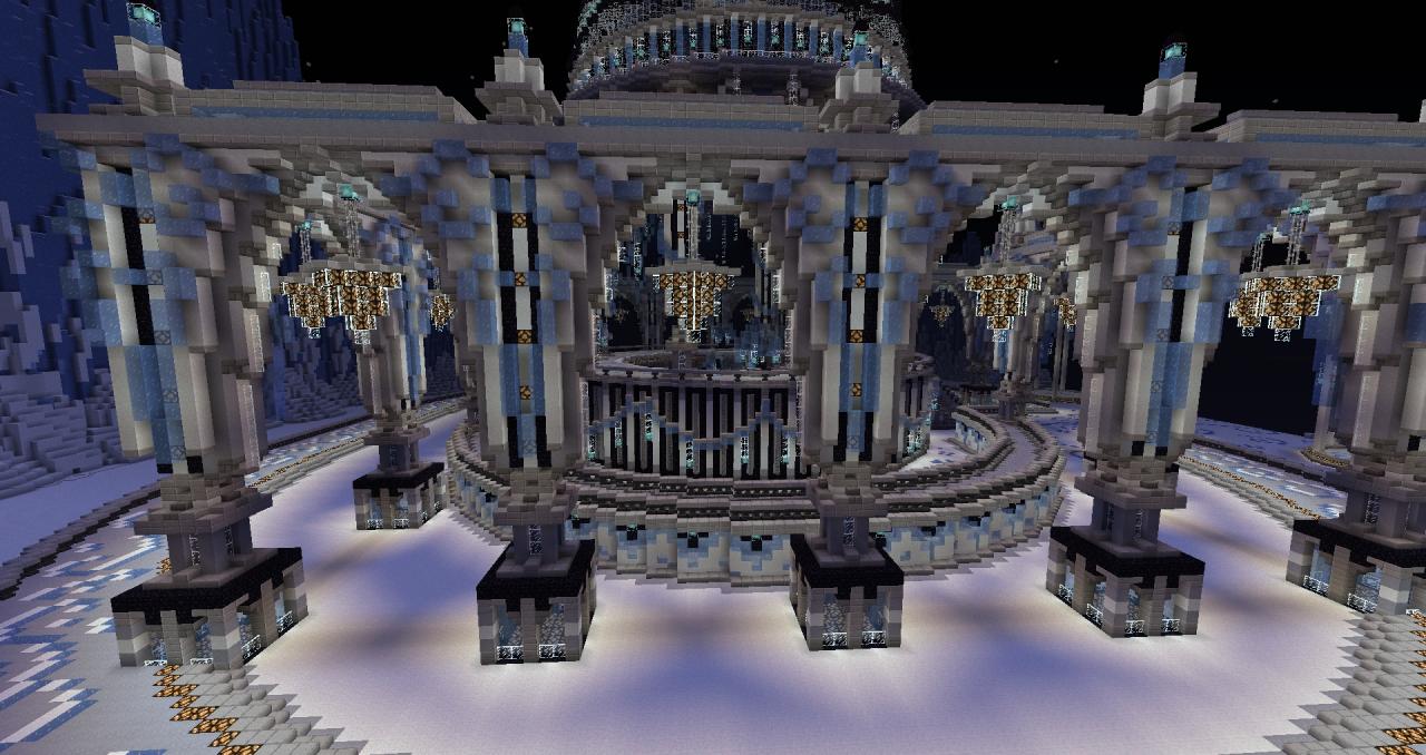 Ice Spawn Minecraft Map