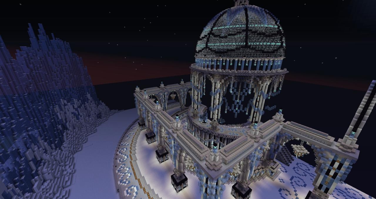 Ice Spawn Minecraft Map