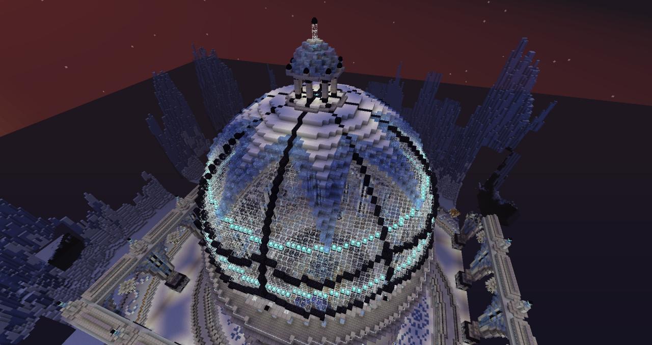 Ice Spawn Minecraft Map