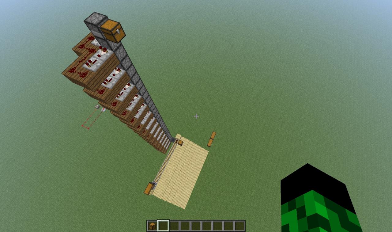 Item elevator Minecraft Map