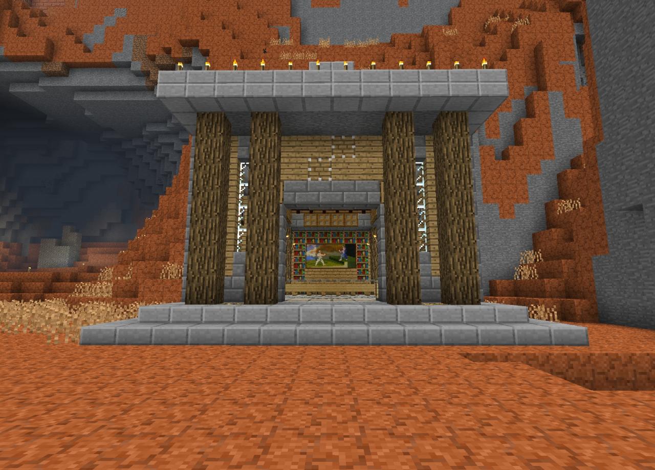 Minecraft Castle Entrance Hall