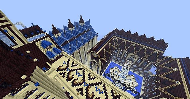 Mediterranean Style Fantasy Build Minecraft Map