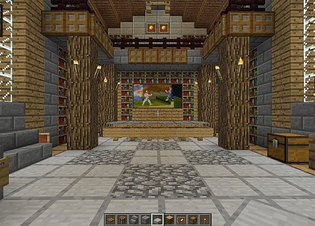 Castle Hall Minecraft Map