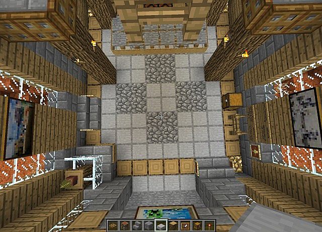 Castle Hall Minecraft Map