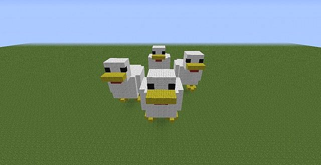 Chicken army starting Minecraft Map