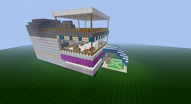 Vehicle House Minecraft Map