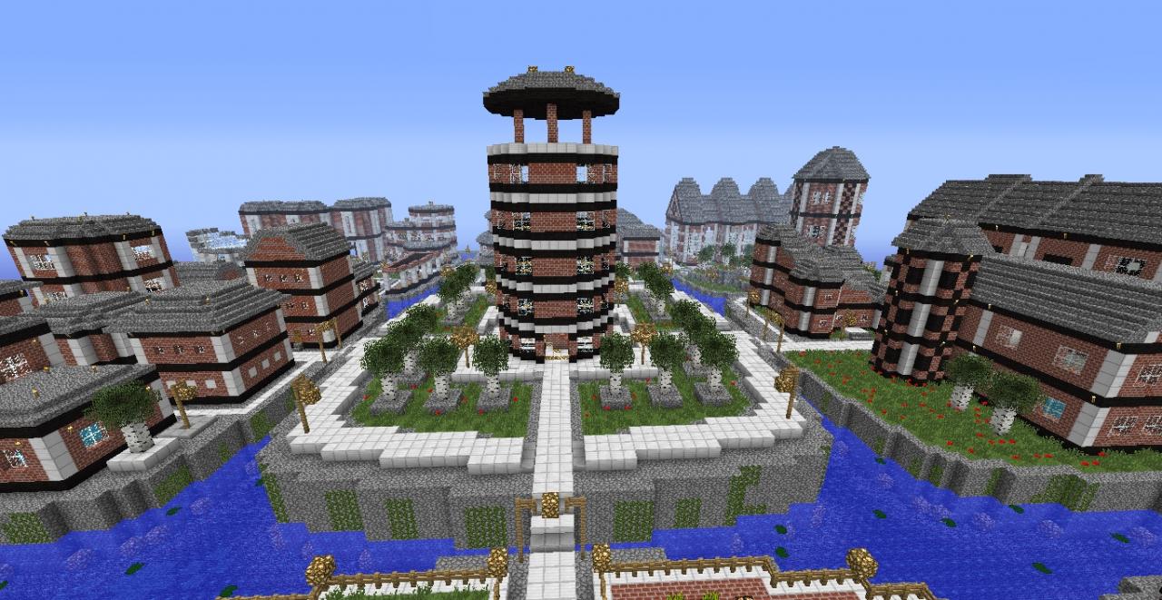 Brick Town - BeastsMC Architect World Minecraft Map