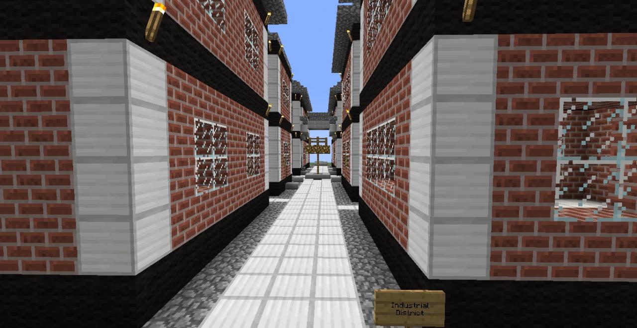Brick Town - BeastsMC Architect World Minecraft Map
