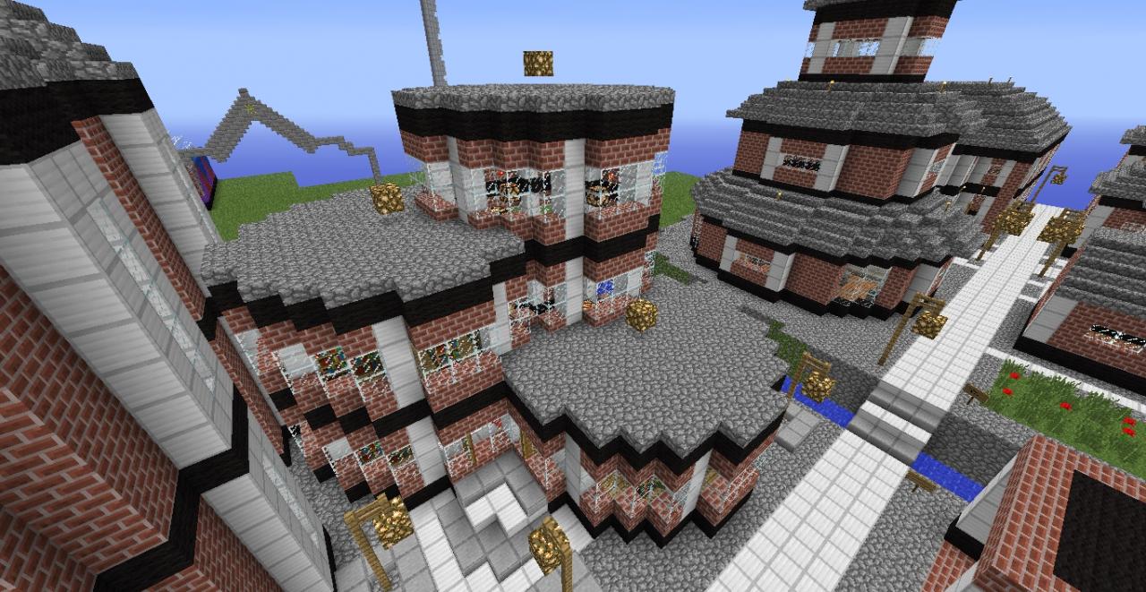 Brick Town - BeastsMC Architect World Minecraft Map
