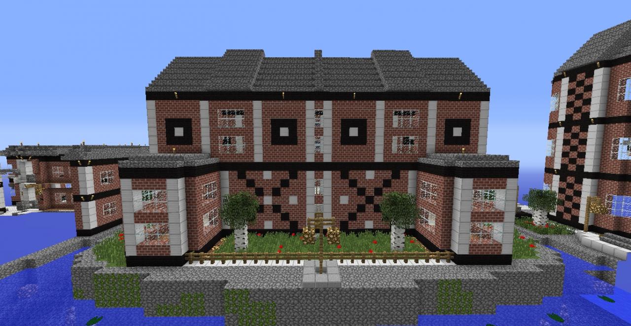 Brick Town - BeastsMC Architect World Minecraft Map