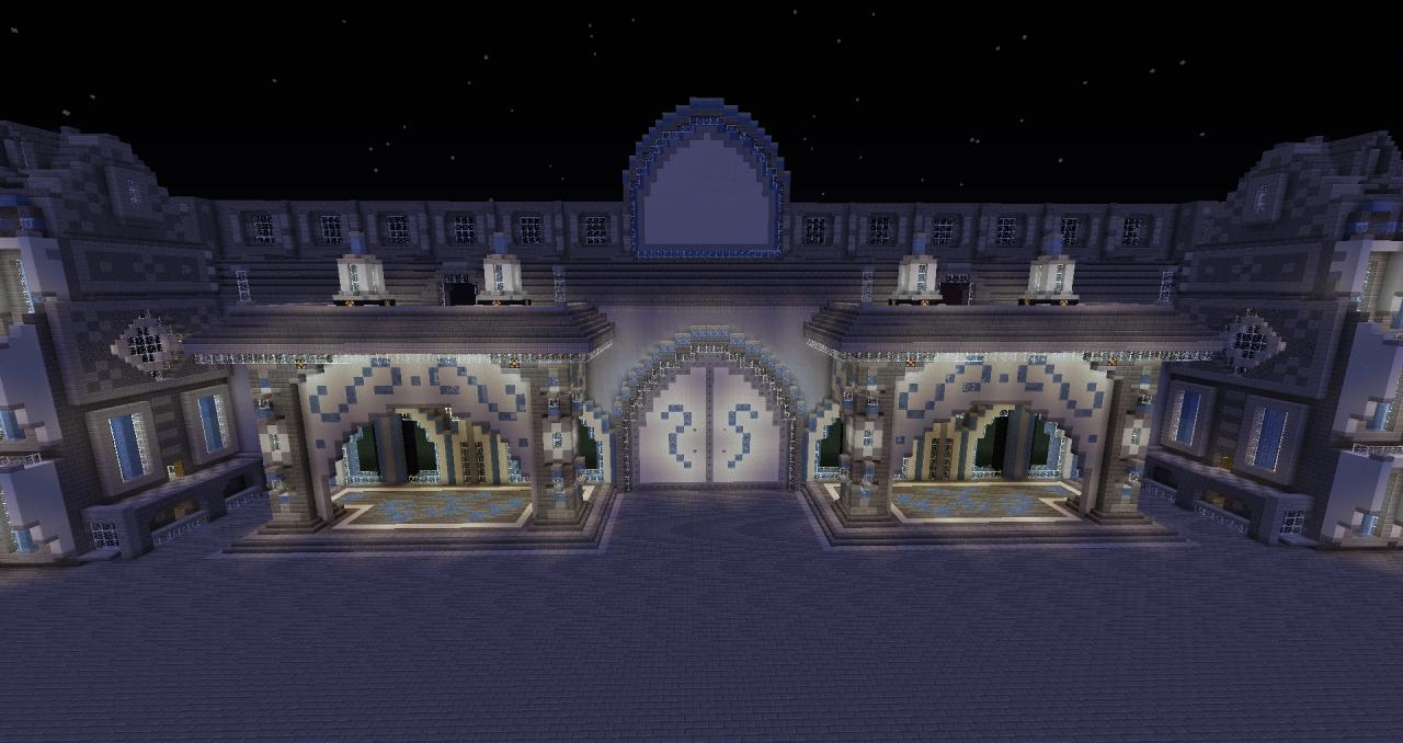 Ice Castle Minecraft Map