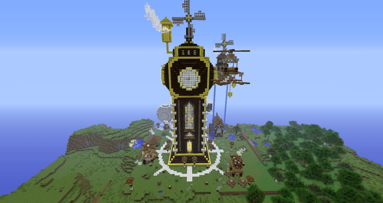 Clock Tower Minecraft Map