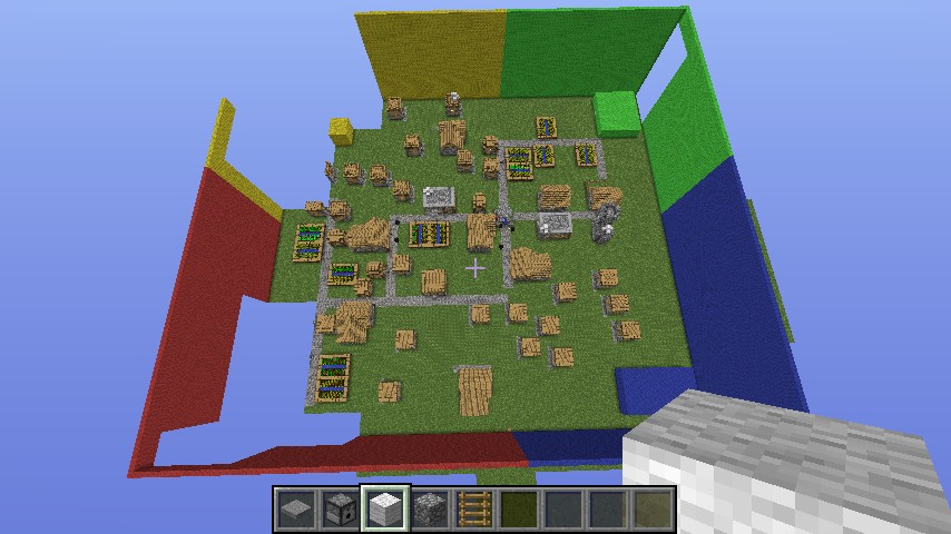 Gun War's Minecraft Map