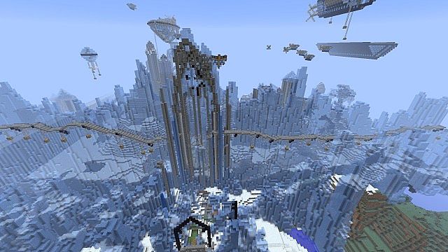 World of ice Minecraft Map