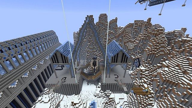 World of ice Minecraft Map
