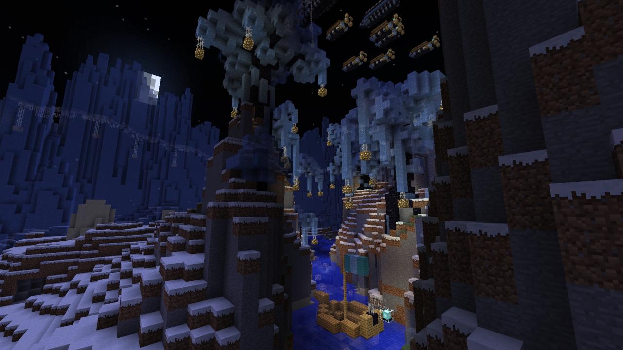 World of ice Minecraft Map