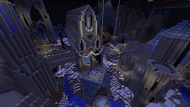 World of ice Minecraft Map