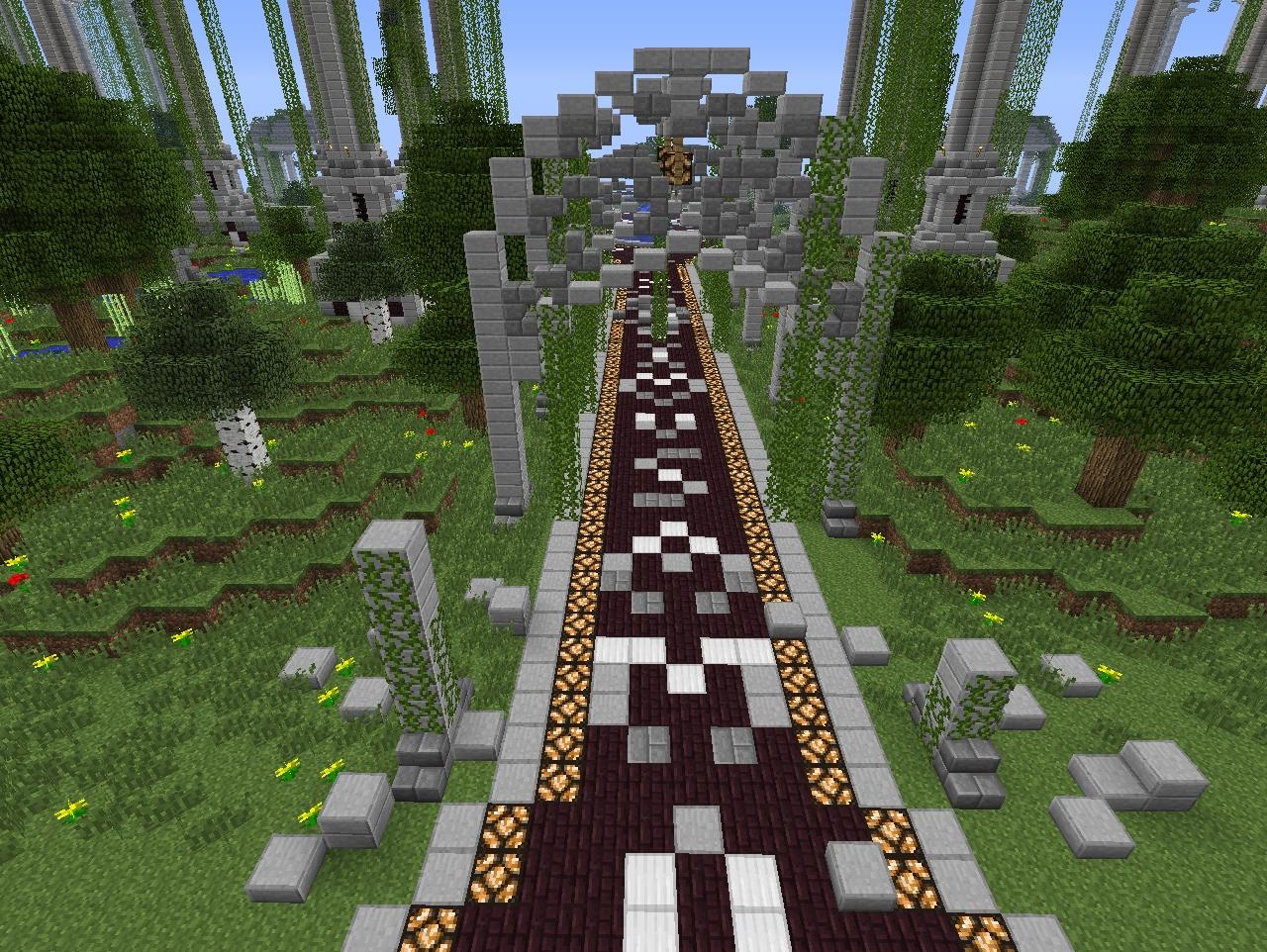 BLM spawn contest build Minecraft Map