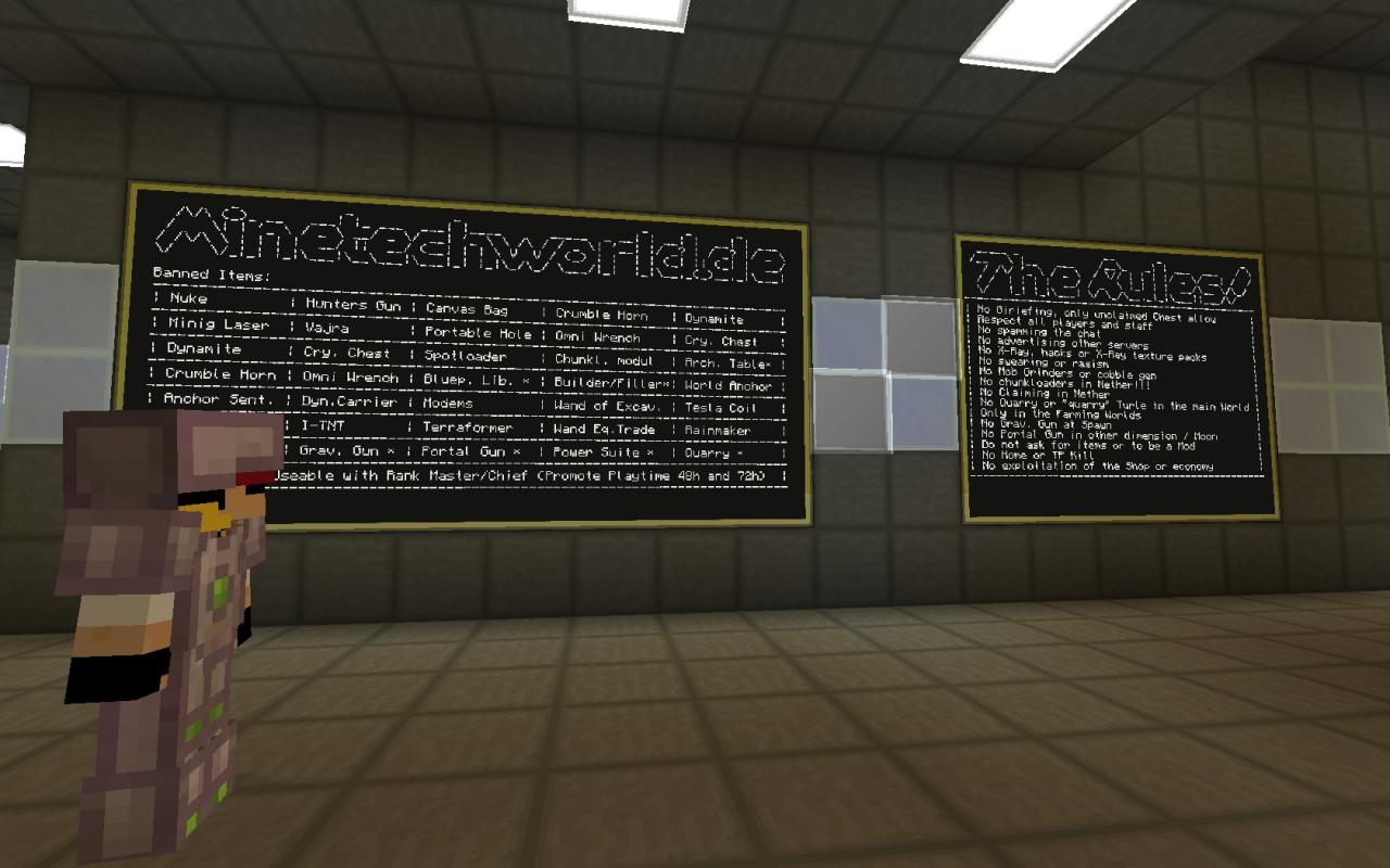 Minetechworld.de FTB Ultimate Minecraft Server