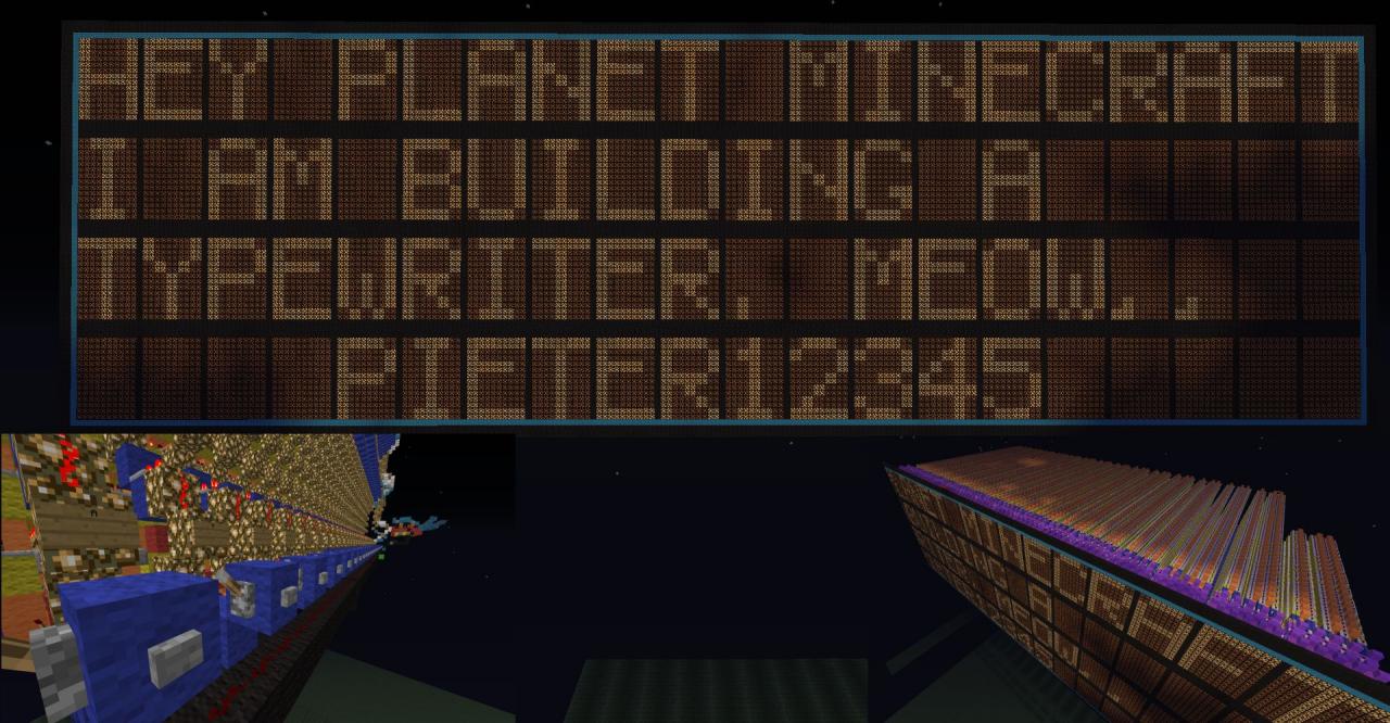 2800(2x2) pixel typewriter - 7x5 pixel char size - supports 38 chars ...