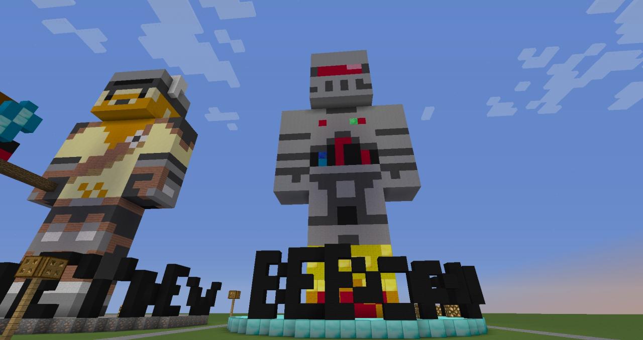 Famous Youtubers World of Fame Minecraft Map