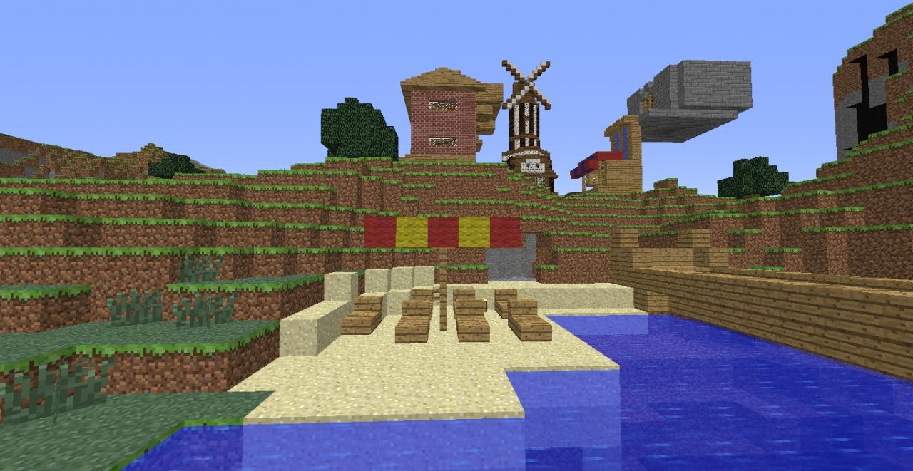 Paradise Island Minecraft Map