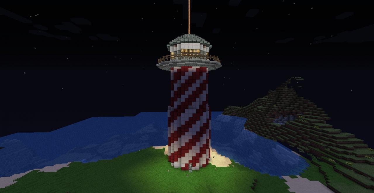 Minecraft Time-Lapse: Lighthouse Minecraft Map