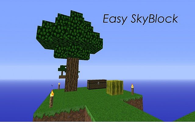 Easy SkyBlock Minecraft Map