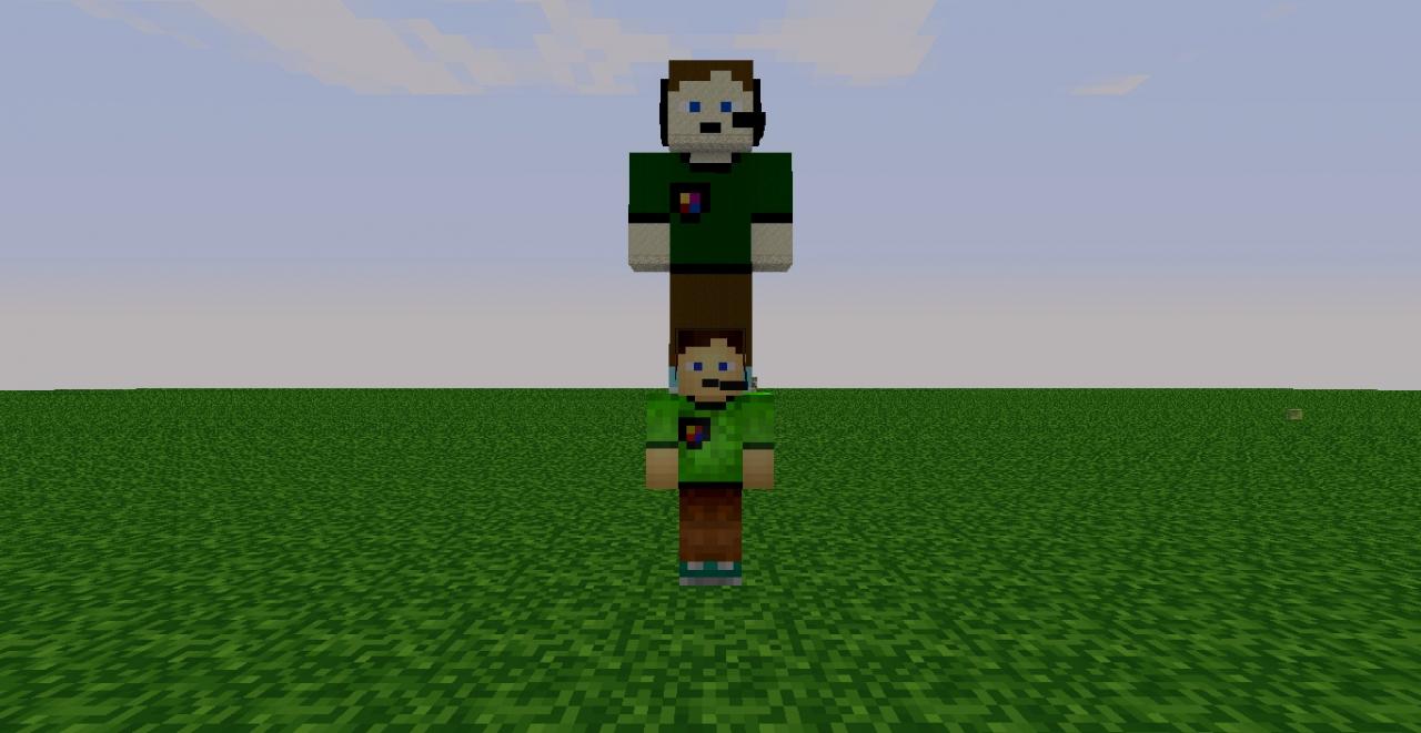 Giant Me! Minecraft Map