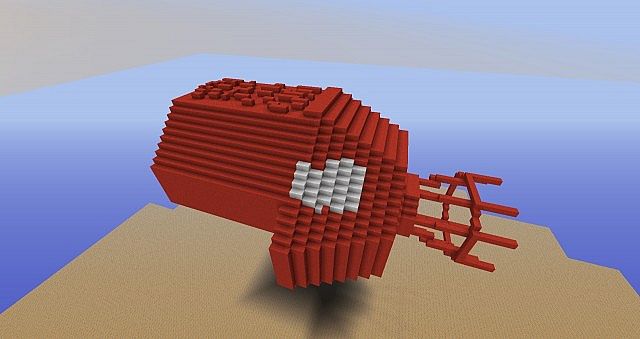 Red Dwarf Ship Minecraft Map