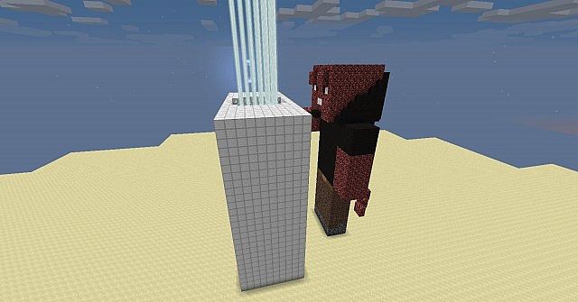 Hellboy Statue Minecraft Map