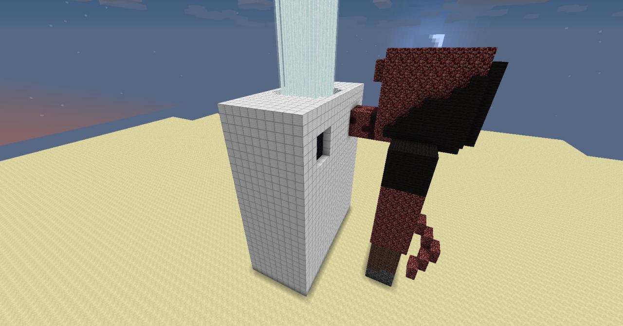 Hellboy Statue Minecraft Map