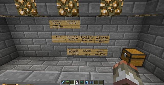 Underground Mob Arena V. 1.1.1. Minecraft Project