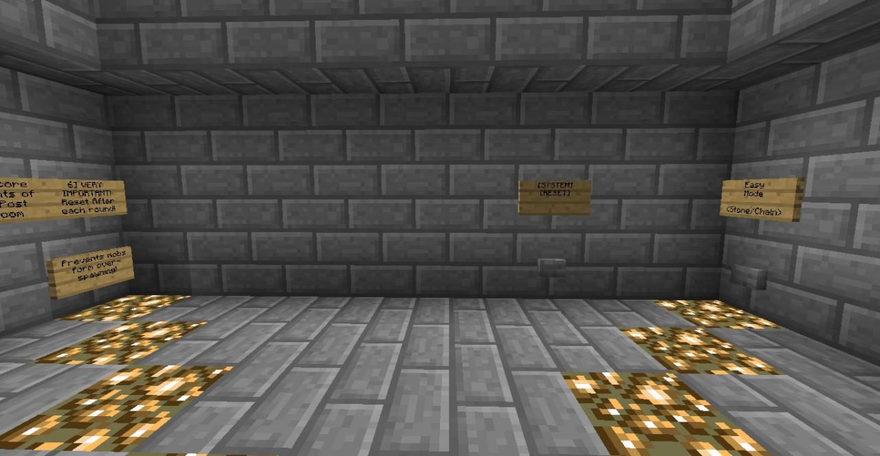 Updated Underground Mob Arena V.1.1.2. Minecraft Map
