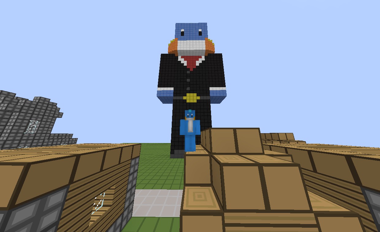 Giant Mudkip Minecraft Map
